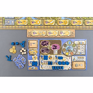 Capstone Games Terra Mystica: Big Box - Contains: Terra Mystica: Base Game, Fire & Ice Expansion, Merchants of The Seas Expansion by Automa Factory. Ages 14+, 1-5 Players, 30 Min Per Player