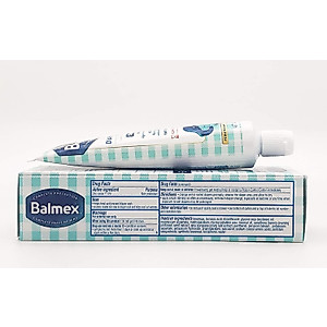 BALMEX Complete Protection Zinc Oxide Diaper Rash Cream, Advanced Formula, 2 Oz (2 Pack)