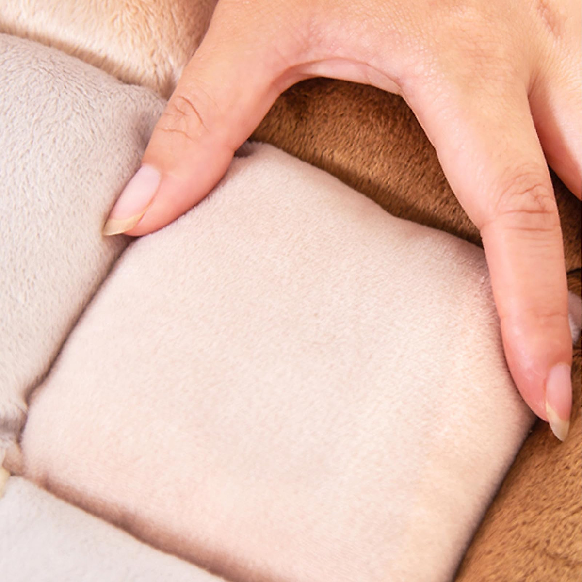 Funnyfuzzy Coloured Plaid Square Pet Mat Bed Couch Cover, Funny Fuzzy Multipurpose Couch Cover, Garden Cotton Washable Protective Floor Furniture Cover(Size:50X180CM,Color:B)