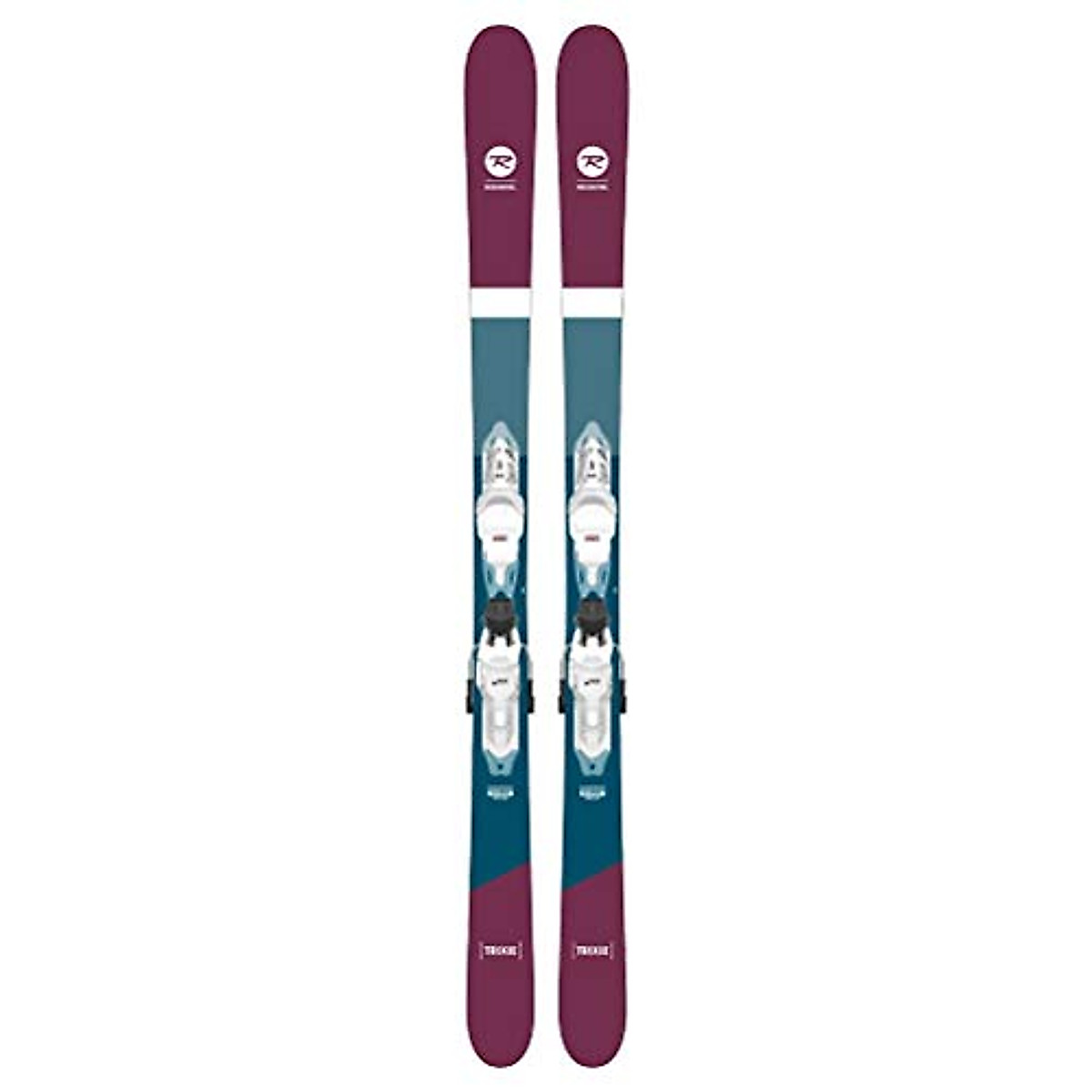 Rossignol Trixie Womens Skis 148 W/Look Xpress W 10 GW Bindings White/Sparkle