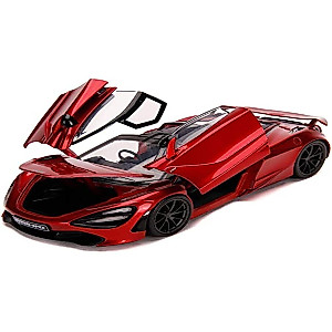 Hyperspec 1:24 McLaren 720S Die-cast Car Red, Toys for Kids and Adults