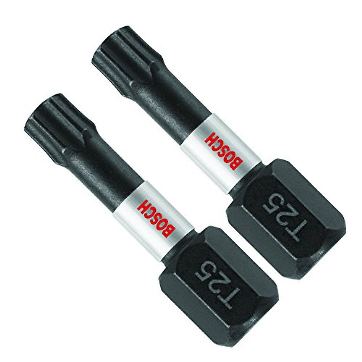 BOSCH ITT251B 10-Pack 1 In. Torx #25 Impact Tough Screwdriving Insert Bits
