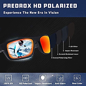 Predrox Crystal Clear Tempo Lenses Replacement Compatible With BOSE Sunglass