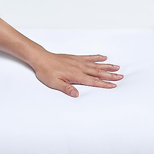 Amazon Basics Down Alternative Bed Pillows, Medium Density for Back and Side Sleepers - Standard, 2-Pack,white