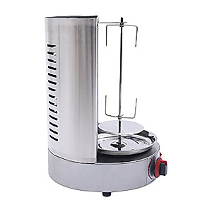 sharma machine,Vertical Rotisserie Oven Grill Rotisserie Doner Kebab Gyro Grill ​Device Vertical Gas Broiler Shawarma Machine Suitable for picnic restaurant home garden party