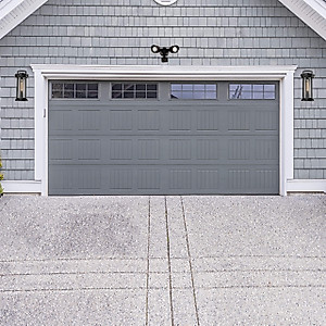 Satco 65/719 Dual Bullet-Head Security Flood Light, with Motion Sensor, 4000K, Bronze