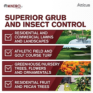 Mineiro 2F Flex Imidacloprid Systemic Insecticide (1 Gal) by Atticus – Grub and Insect Control in Lawns and Landscapes