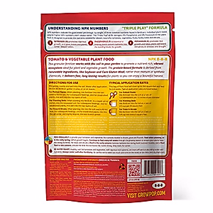 8-8-8 Triple Play Tomato & Vegetable Plant Food, Covers 250 sq. ft.