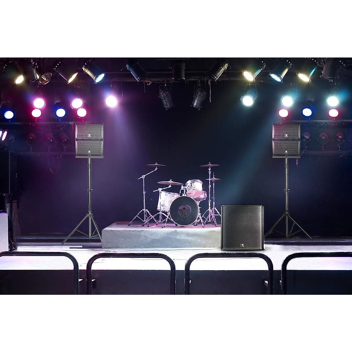 PRORECK Club 4000 18-inch 4000W P.M.P.O Stereo DJ/Powered PA Speaker System Combo Set Line Array Speaker and 18 inch Active Subwoofer with Bluetooth/USB/SD Card/Remote Control