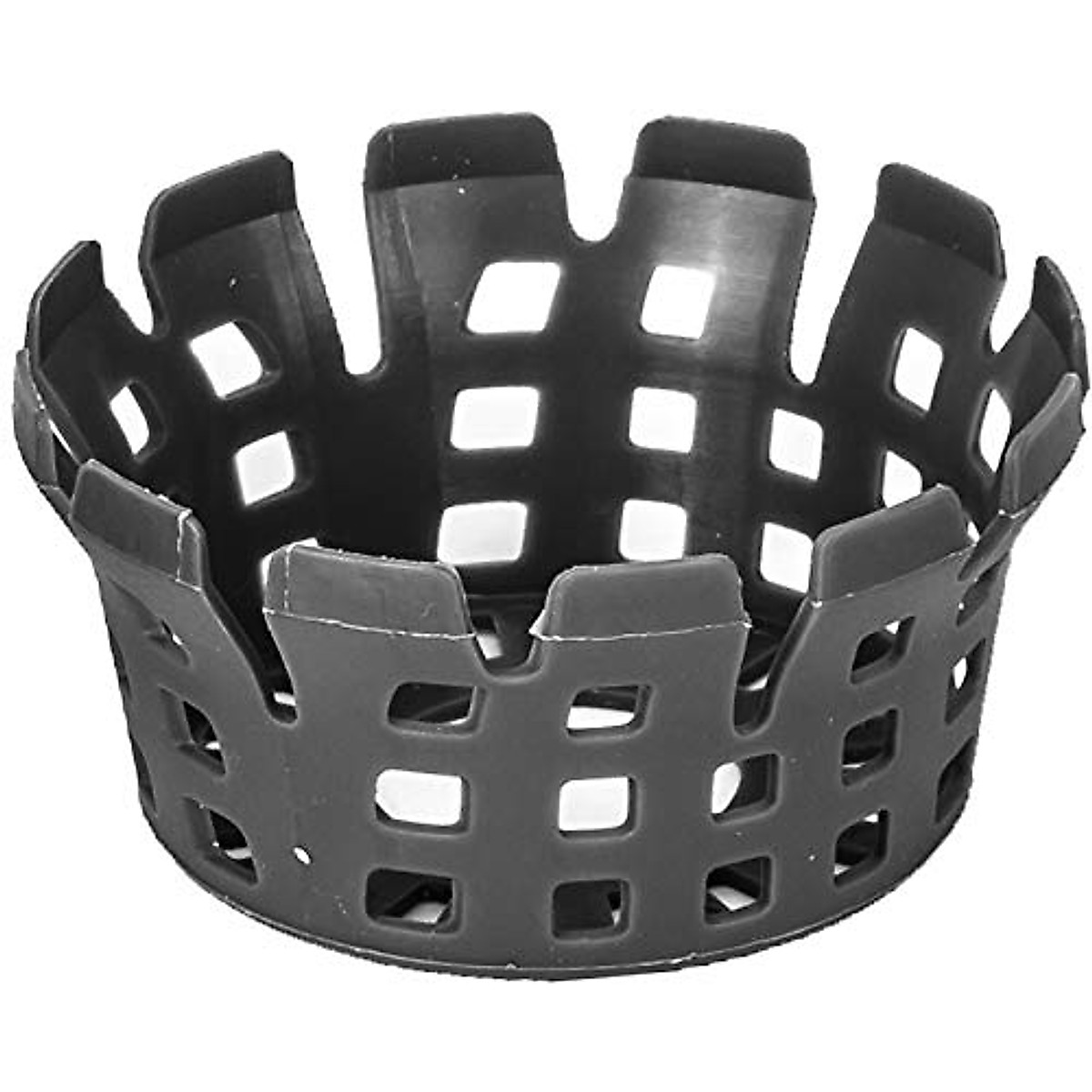 PF WaterWorks PF0959HairSTRAINUniversal Tub Drain Hair Catcher/Strainer/Shroom/Snare - Only Design that Works With or Without Tub Stoppers (Toe Touch, Lift Lock, Lift Turn or Grid) Gray