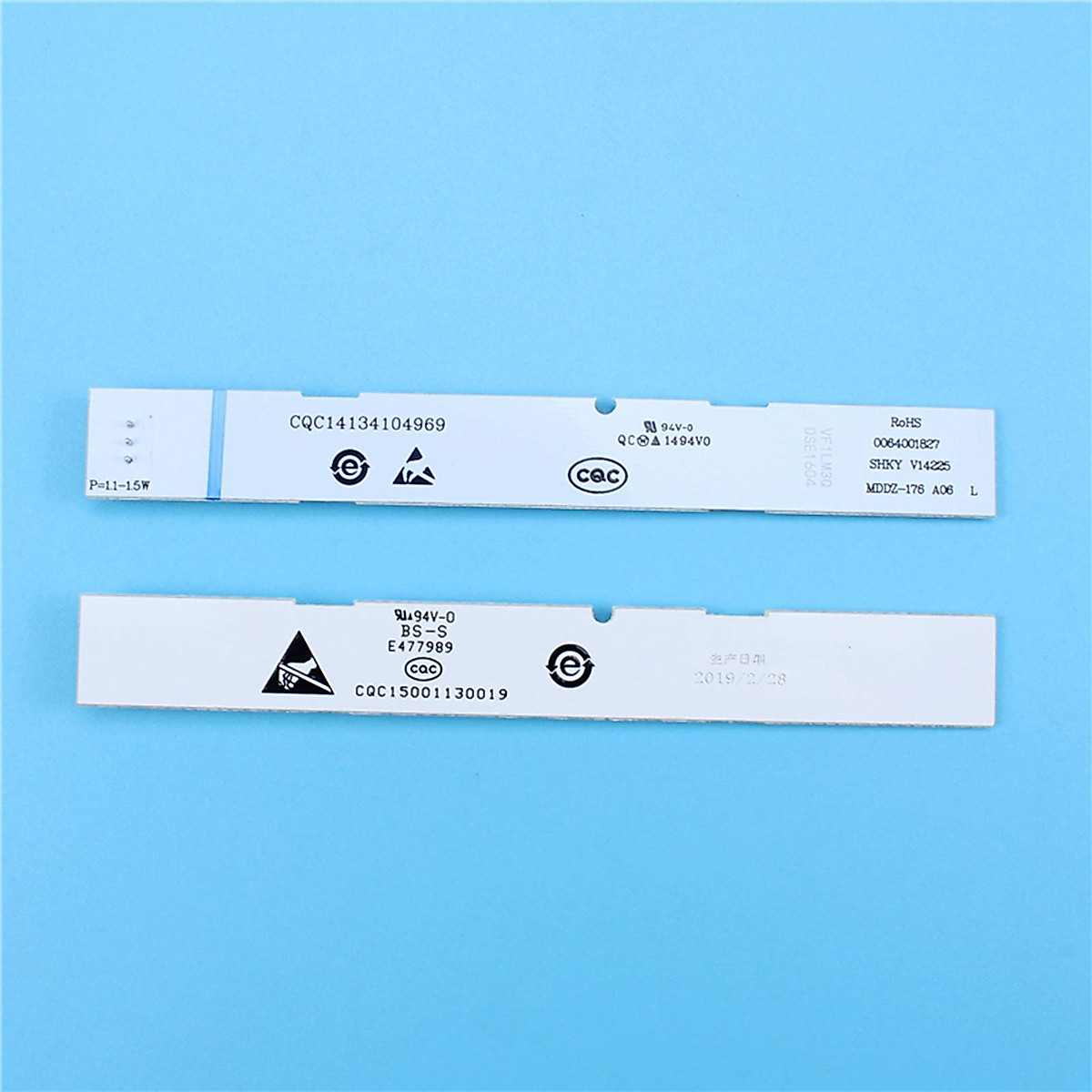 XHSESA Replacement Refrigerator LED Light Bar Strip Lamp for Haier BCD-575WDBI 0064001827 Front-door Repair Part