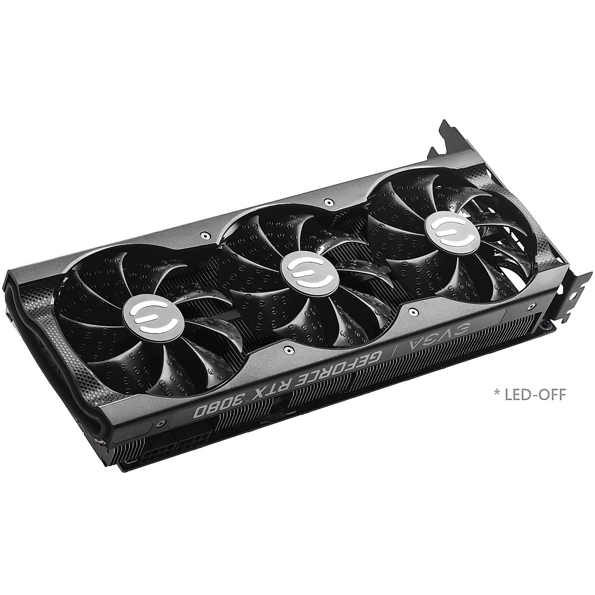 EVGA GeForce RTX 3080 12GB XC3 BLACK GAMING, 12G-P5-4861-KL 12GB GDDR6X iCX3 Cooling ARGB LED LHR