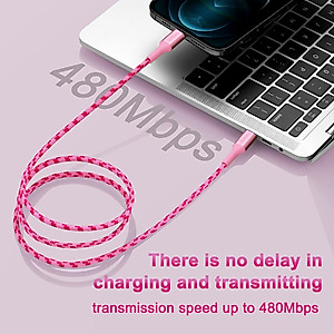 Hrbzo Charger Cable [Apple MFi Certified] USB A to Cable Nylon Braid 【1 Pack 3FT】 Compatible with iPhone 13/13Pro/12Pro Max/12Pro/12/11Pro Max/11Pro/11/XS and More