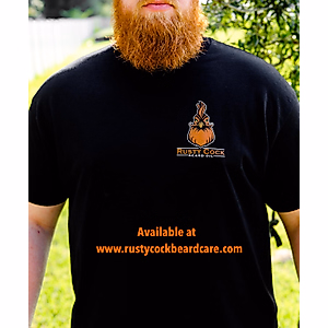 Rusty Cock Beard Oil - Funny Name/Serious Beard Care (Gunpowder & Lead Scent) - Our Smokin' Barrel