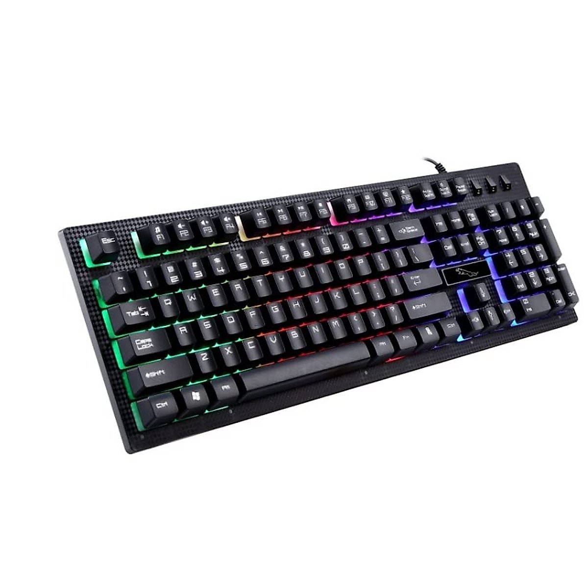 FEDRUI Mechanical Gaming Keyboard, Gaming Keyboard with Backlit, Keyboard Mouse Kit for Home, Games, Office (Color : White)