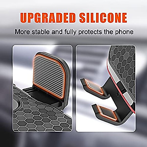 ZYlifemagic Universal Air Vent Phone Holder for Car [Upgraded Military-Grade Stability], Cell Phone Holder Car Compatible with All Smartphone Apple iPhone [Big Phones and Thick Case Friendly]