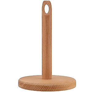 KEILEOHO 3 PCS Wood Yarn Holder, Wool Yarn Holder Frame with Hole, Yarn Thread Stand Holder for Knitting Crochet Yarn Skein Holder for Sewing, Dispensing, Crafts, Gifts