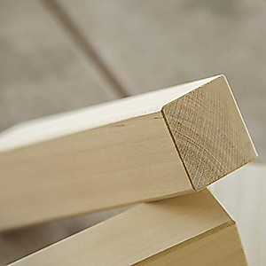 Triumph Sports Triumph Giant Tumble Tower - Includes 51 Solid Wood Tumble Blocks and Carry Bag