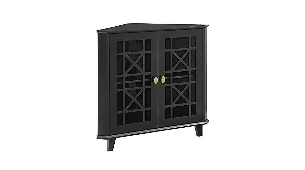 Ronne 2 Door Corner Accent Table - Walker Edison