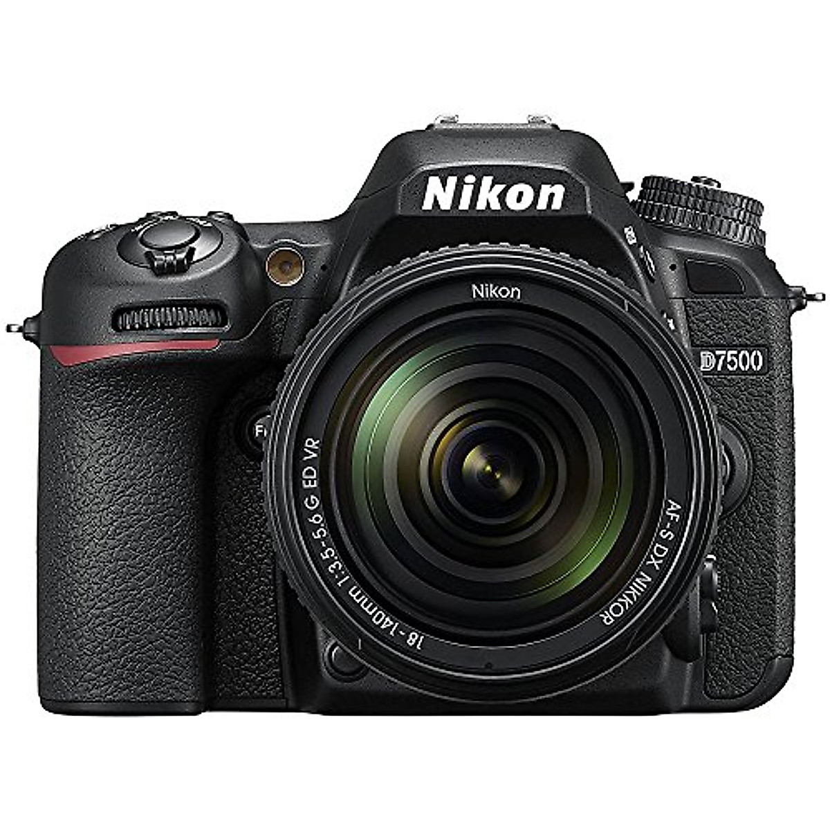 Nikon D7500 20.9MP DX-Format Digital SLR Camera + AF-S 18-140mm f/3.5-5.6G ED VR Lens Bundle with 64GB Memory Card, Camera Bag, Paintshop Pro 2018 and Accessories (11 Items)