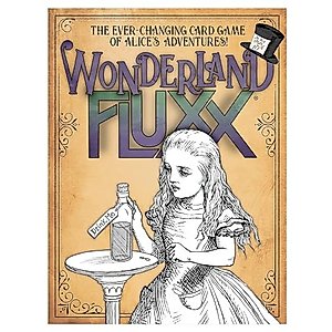 Wonderland Fluxx Card Game - Topsy-Turvy Wonderland Adventure