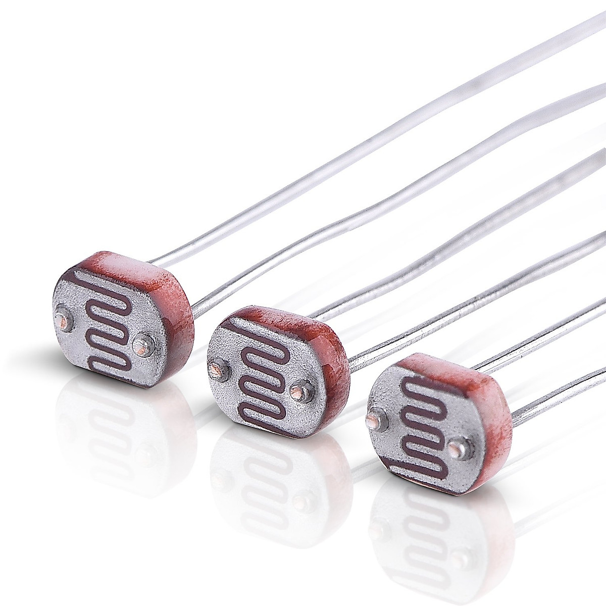 EBOOT 30 Pieces Photoresistor Photo Light Sensitive Resistor Light Dependent Resistor 5 mm (5539)