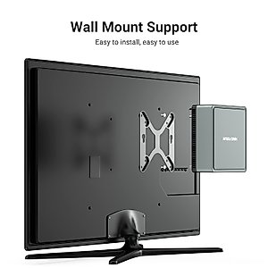 MINISFORUM UM700 Mini PC AMD Ryzen 7 3750H 4C/8T Desktop Computer, DDR4 16G RAM+512G SSD, HDMI/DP/USB-C 4K@60Hz Output, 2500Mbps LAN, 4X USB Port Mini Computer, Radeon RX Vega 10 Graphics Tower PC