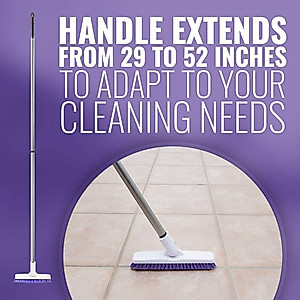 Fuller Brush Tile Grout E-Z Scrubber Complete - Lightweight Multipurpose Power Surface Scrubber & Cleaner Brush - Perfect for Cleaning Hard to Reach Areas