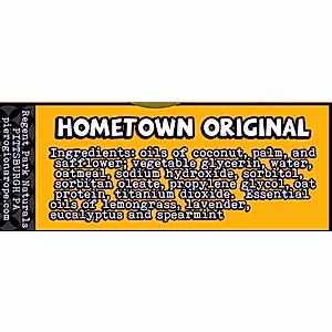 Regent Park Naturals Pierogi on a Rope | Novelty Soap on a Rope | Pittsburgh Theme | 3.5oz