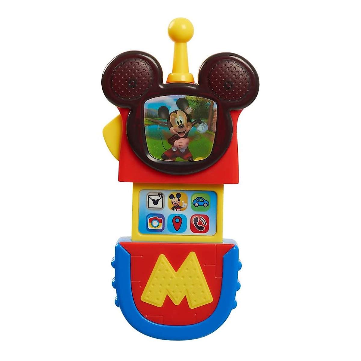 Disney Junior Mickey Mouse Funhouse Communicator with Lights and Sounds, Officially Licensed Kids Toys for Ages 3 Up by Just Play