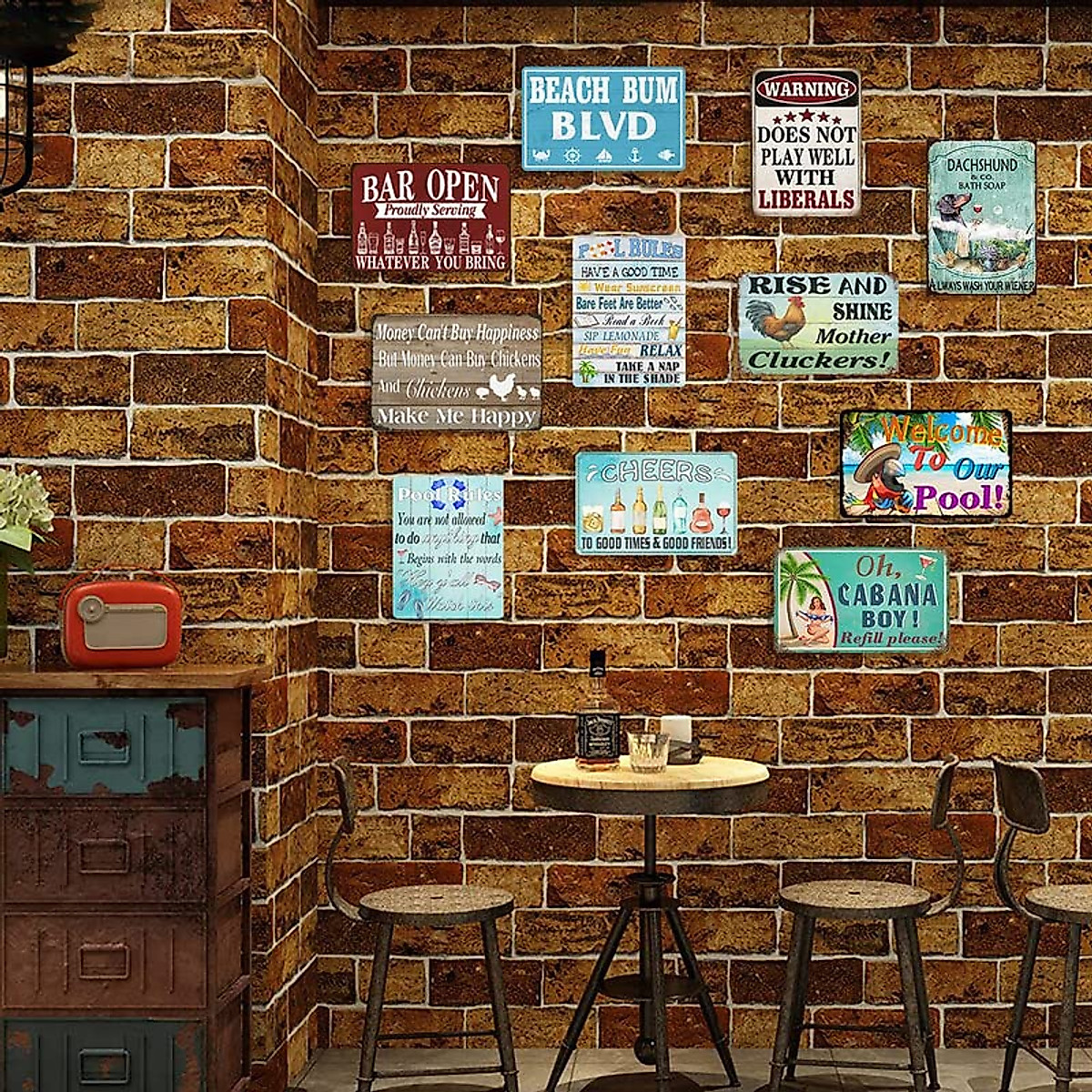 Teuoqi Retro Tin Sign St Patricks Day Green Shamrocks Clovers Mason Jar Lucky Welcome Holiday Decoration Valentines Day Metal Signs Wall Decor 6x8 in