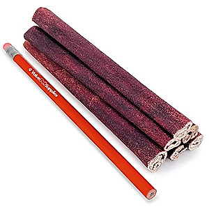 ValueBull USA Collagen Sticks, Premium Beef Small Dog Chews, Low Odor, 6" Thin, 100 Count - Single Ingredient, Rawhide-Free, All-Natural, Healthy for Hips, Joints, Skin & Coat