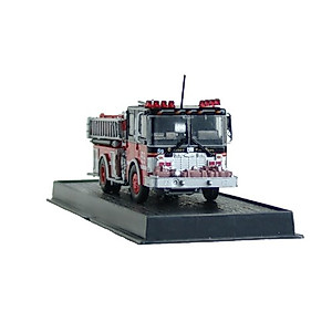 Luverne Pumper Fire Truck Diecast 1:64 Model (Amercom GB-17)