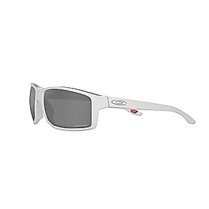 Oakley Men's OO9449 Gibston Square Sunglasses, X Silver/Prizm Black, 60 mm