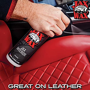 Jax Wax Leather Magic Professional One Step Leather Cleaner and Conditioner, Car and Boat Interior Cleaner, Leather Car Sear Cleaner - 16 Ounce