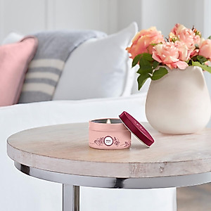 MRS. MEYER'S CLEAN DAY Soy Tin Candle, 12 Hour Burn Time, 3 Pack, Made with Soy Wax and Essential Oils, 2.9 oz, Rose