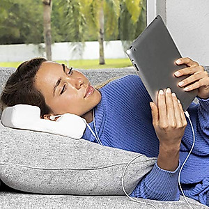 New Version, A Bit Firmer. Eyeglass Pillow Pad for Glasses and Airpods, Comfortably Lie on Your Side, Ear Pain Piercing CNH Pillow, Great Gift, Earbuds Airpods Cushion, Earphones, Hearing Aids Glasses
