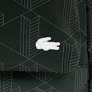 Lacoste Signature Print Backpack, Sinople Monogramme