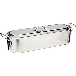 Norpro Stainless Steel Fish Poacher, 18in x 4.5in, As Shown