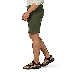 ATG by Wrangler Men's Standard Angler Utility Fishing Short, Deep Depths, 38