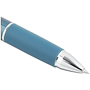 uni Jetstream Multi Pen 4 and 1, 0.5mm Ballpoint Pen (Black, Red, Blue, Green) and 0.5mm Mechanical Pencil, Teal Blue (MSXE5100005.39)