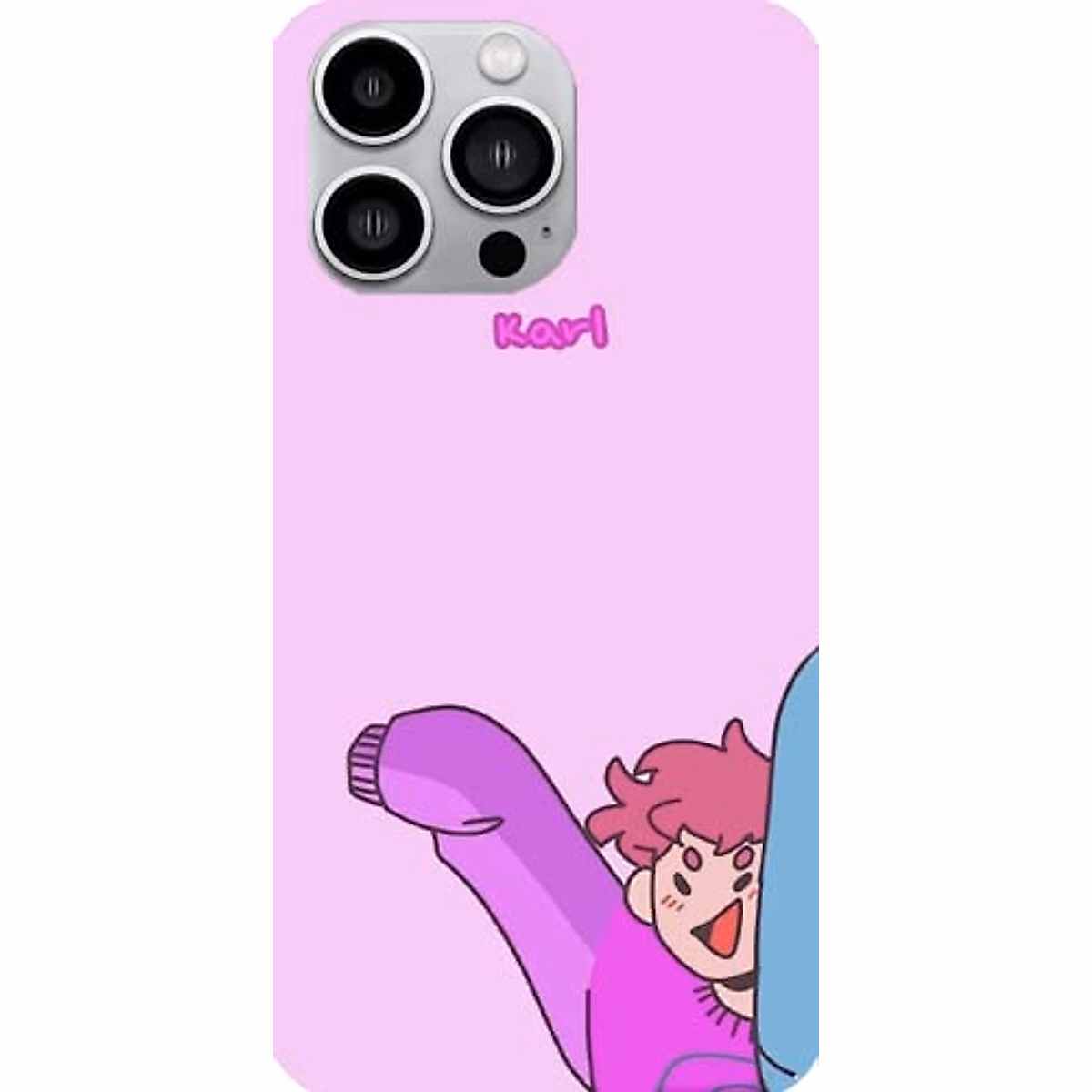 LEDSIX Phone Case Dream Mcyt Twitch Purple Sapnap Karl Jacobs SMP Wallpaper Shockproof Cover Funny Compatible with iPhone 7plus 8plus Clear Slim Transparent