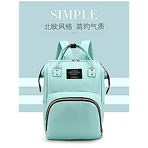 MLBCARE baby bag back pack large-capacity multi-functional fashionable shoulders diaper backpack mother's portable baby care bag Separate storage (red)