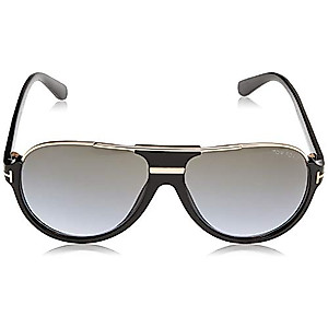 Tom Ford 0334S 01P Black/Gold Dimitry Pilot Sunglasses Lens Category 3 Lens M