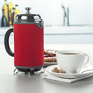 Zeal 8 Cup Cafetiere Insulated Jacket – Red