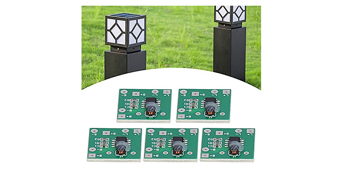 5pcs Solar Lamp Controller Module - Versatile Charging Solution
