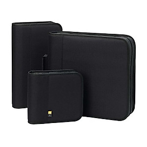 Case Logic BNB-208 208 Capacity CD/DVD Prosleeve Nylon Binder (Black)