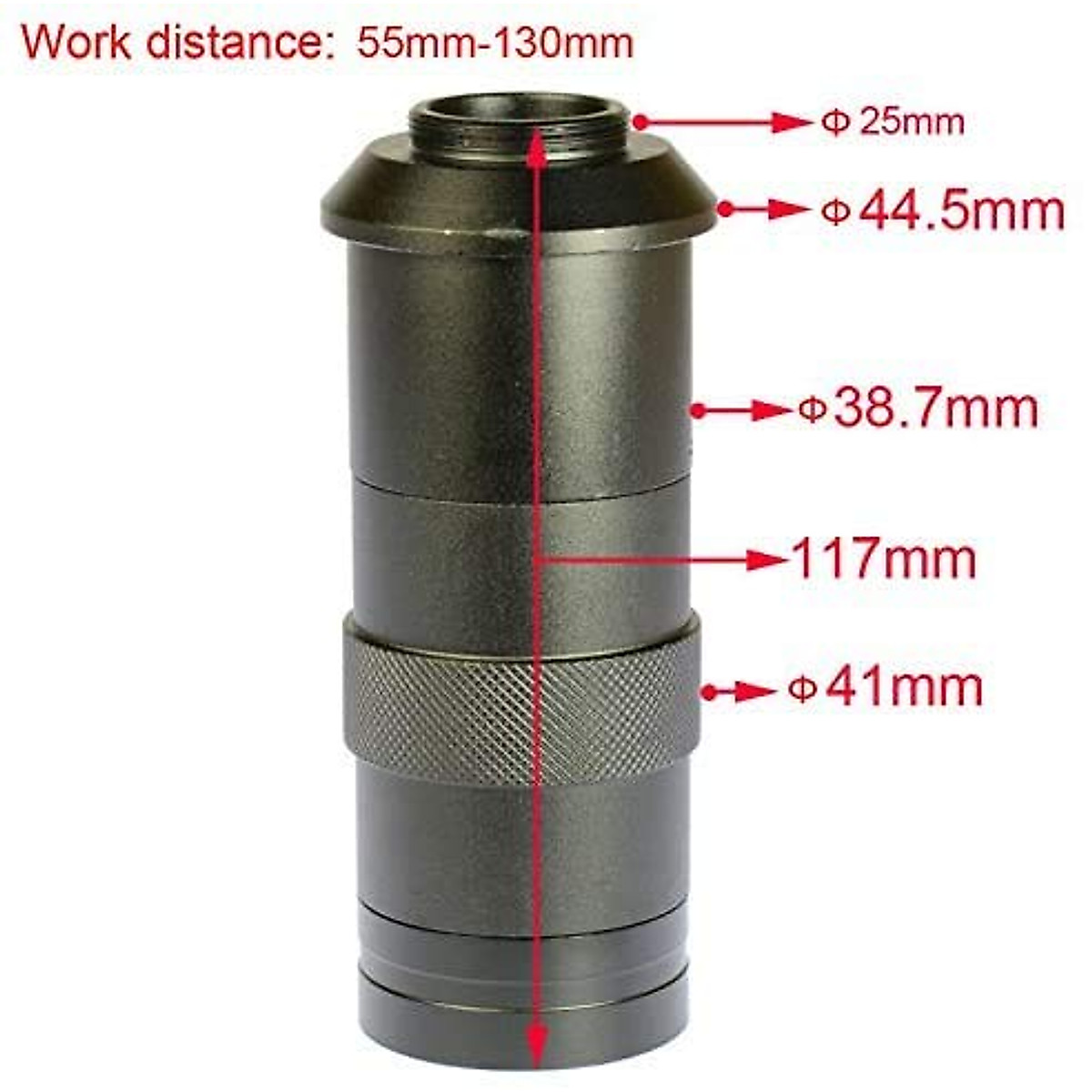 HAYEAR 16MP 1080P HDMI Digital Microscope Camera Set 8X-100X Magnification Zoom Lens 40LED Adjust Illumination Stereo Bracket Platform