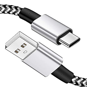 Deegotech Type C Charger 10 ft, USB C Cable Fast Charger, Nylon Braided Long USB C Charger Cord, Phone Charger for Galaxy S10 S9 S8 Plus, Note9 8 A60 A50, Moto G and Other USB C Devices