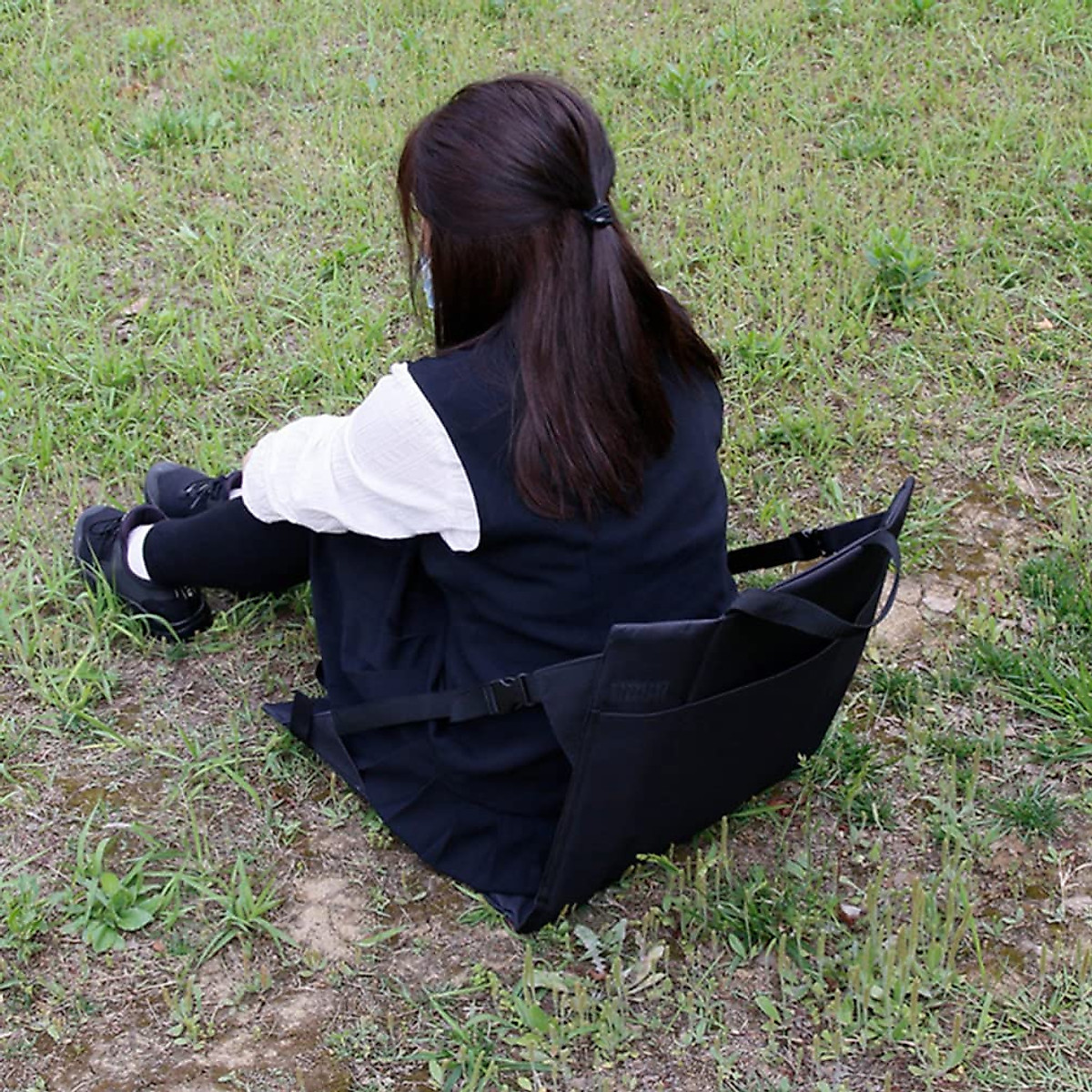 BESPORTBLE Folding Cushion Folding Chairs for Outside bleacher Seats with Backs and Cushion Wide Foldable Garden Camping Chair Lawn Chair Stadium Chair Dropshipping Oxford Cloth Picnic Chair